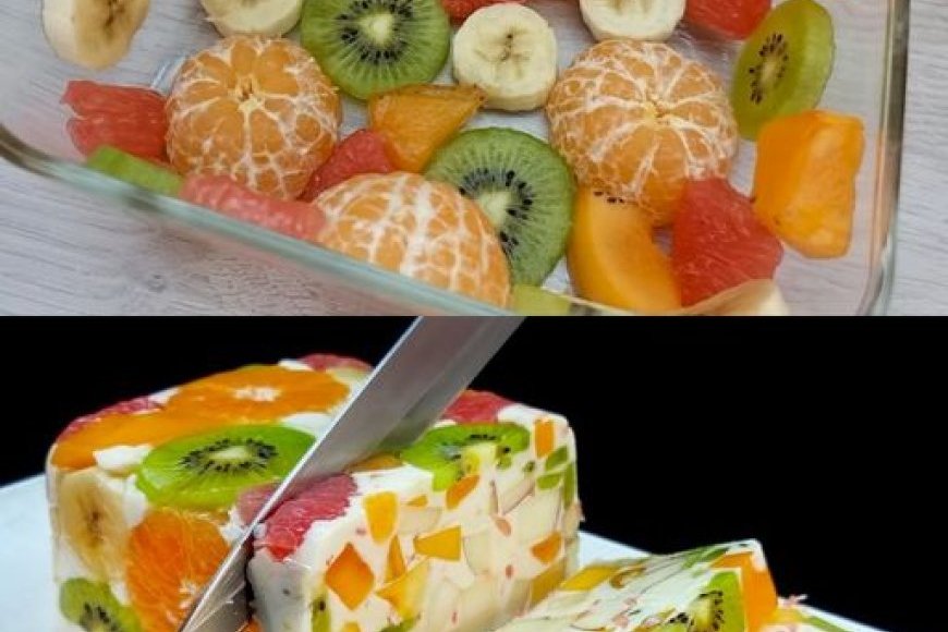 Nur Milch und Obst Leckeres Dessert ohne Gelatine - Rezepte