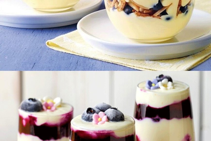 HEIDELBEER MASCARPONE PUDDING - Rezepte