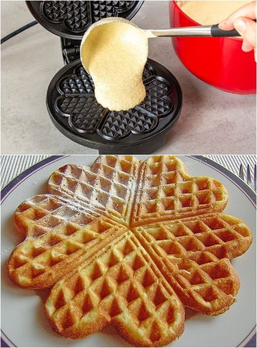Waffelteig so geht das einfache Grundrezept - Rezepte