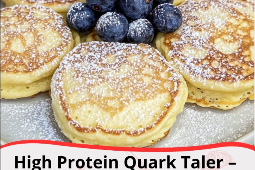 High Protein Quark Taler Der perfekte Fitness-Snack für jeden Tag - Rezepte
