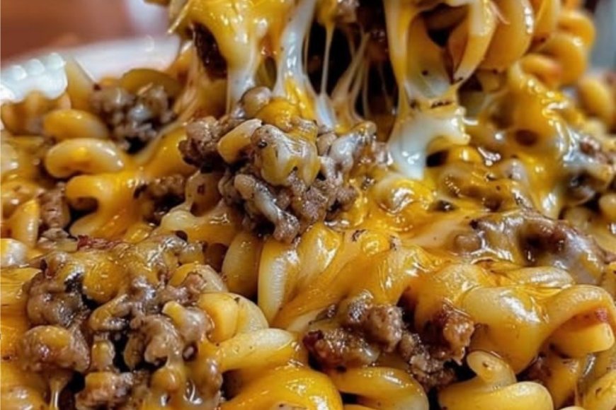 Würzige Hackfleisch-Makkaroni mit Käse - Rezepte