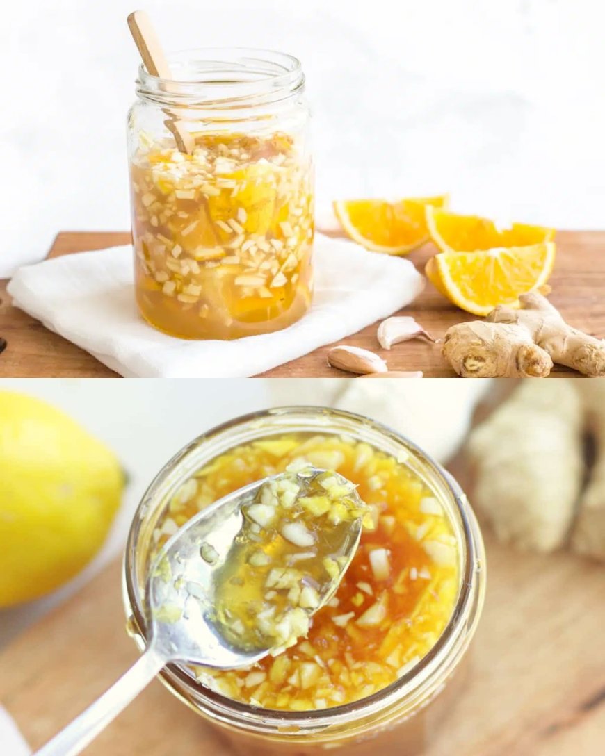 Gesunde Rezepte mit Honig, Zitrone, Zwiebel, Knoblauch und Ingwer - Rezepte